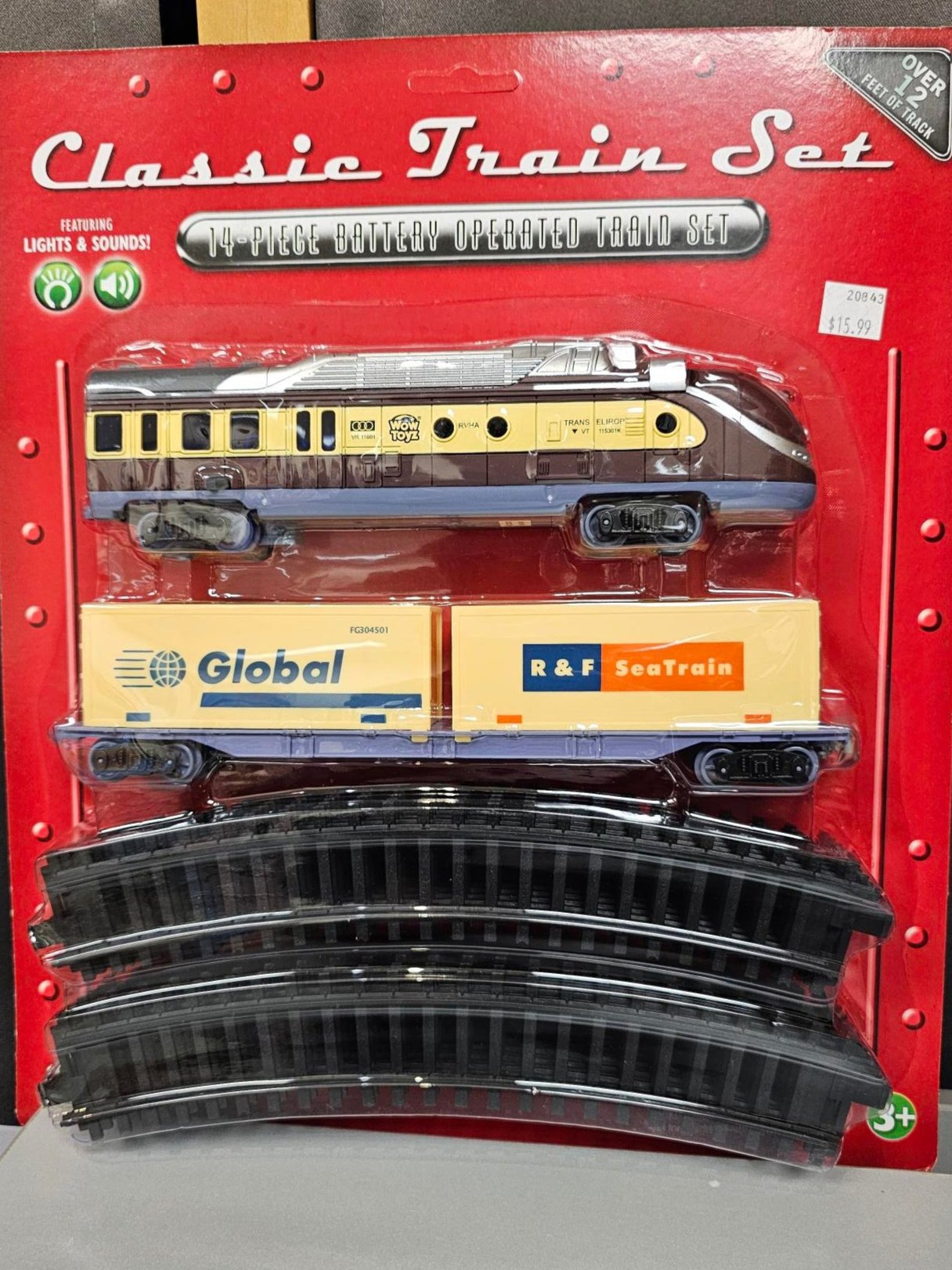 Battery Operated 14 Piece Train Set – America's Transportation Experience